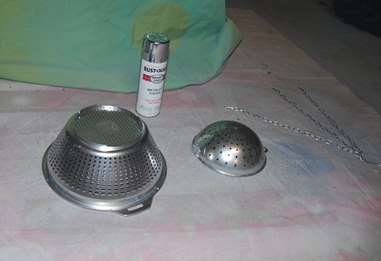 Strainer Hanging Planter - Crap I've Made